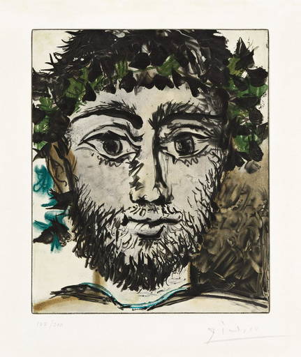 Pablo Picasso (after) Tête De Faune.