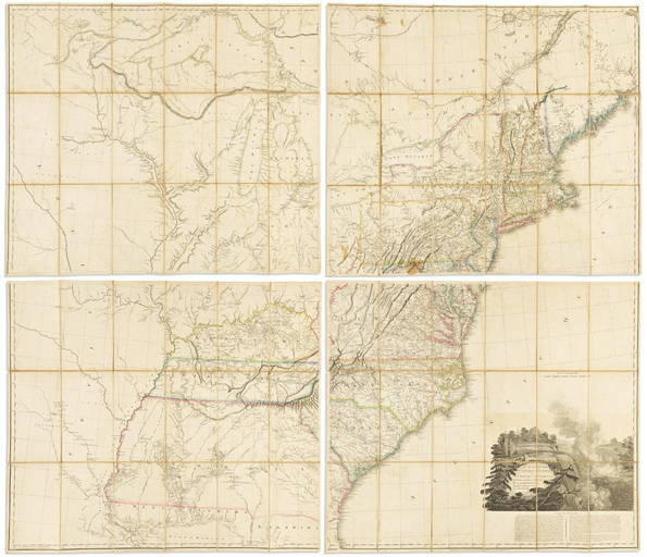 ARROWSMITH, AARON. A Map of the United States of North - Dec 09, 2021 ...