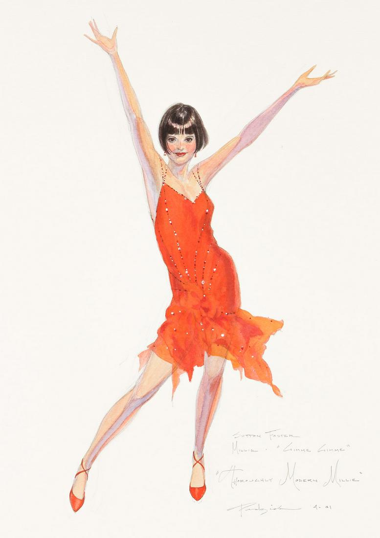 Robert Perdziola (1961 ) "millie Dillmount 'gimmie