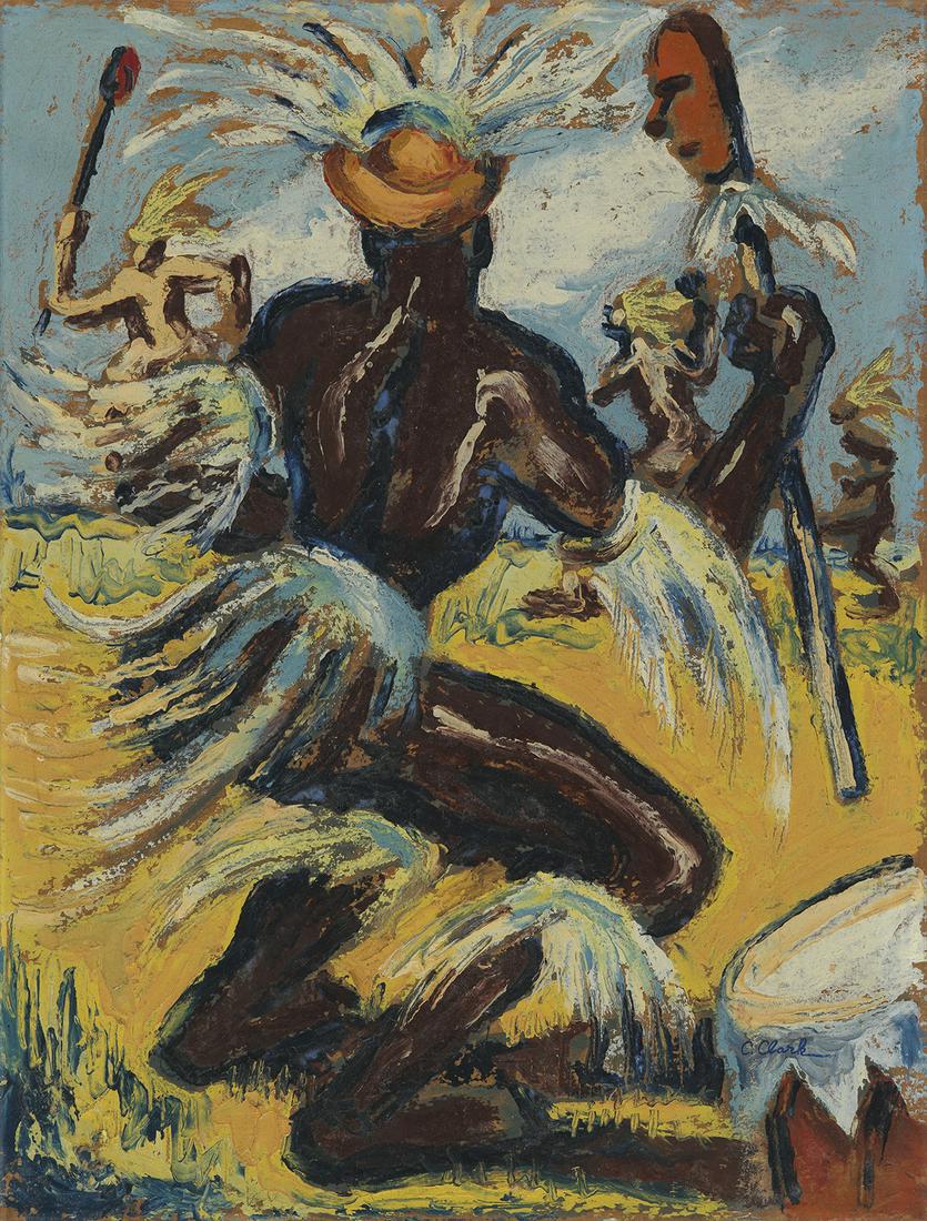 Claude Clark (1915 2001) Ritual Dance.