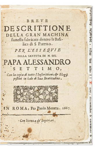 Italian Religious Feasts, Four 17th Century Pamphlets.