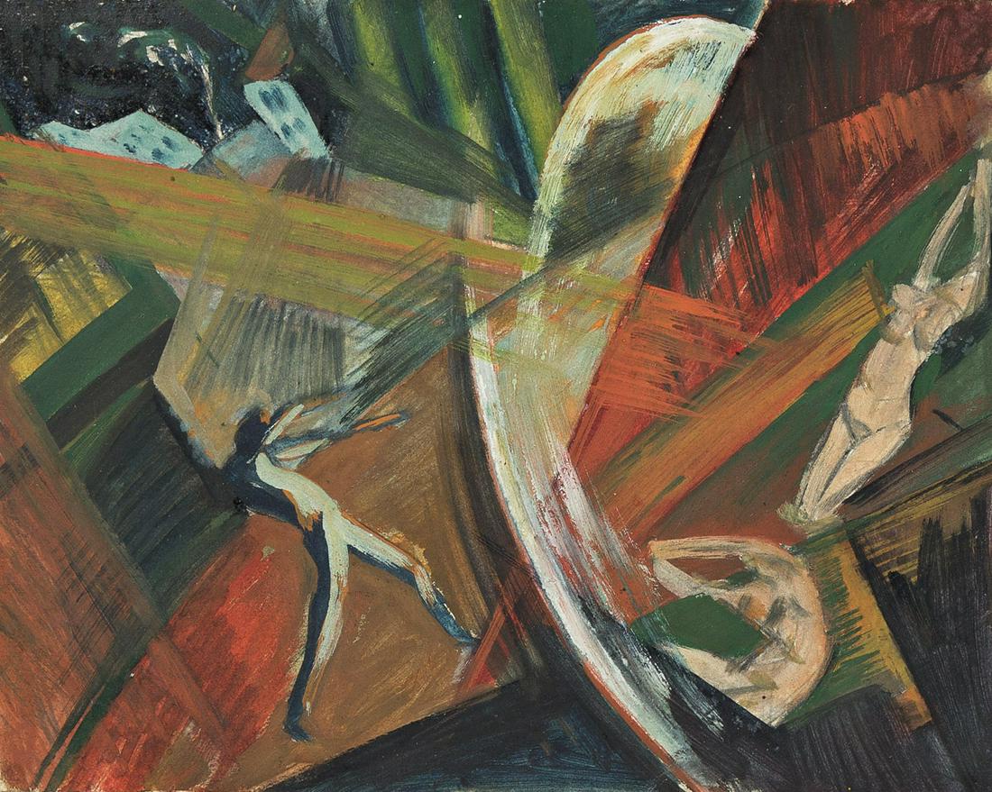 Alexandra Exter (1882 1949) Stage Design For "romeo And Juliet."