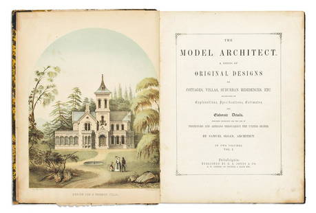 Sloan (samuel) The Model Architect, 1852.