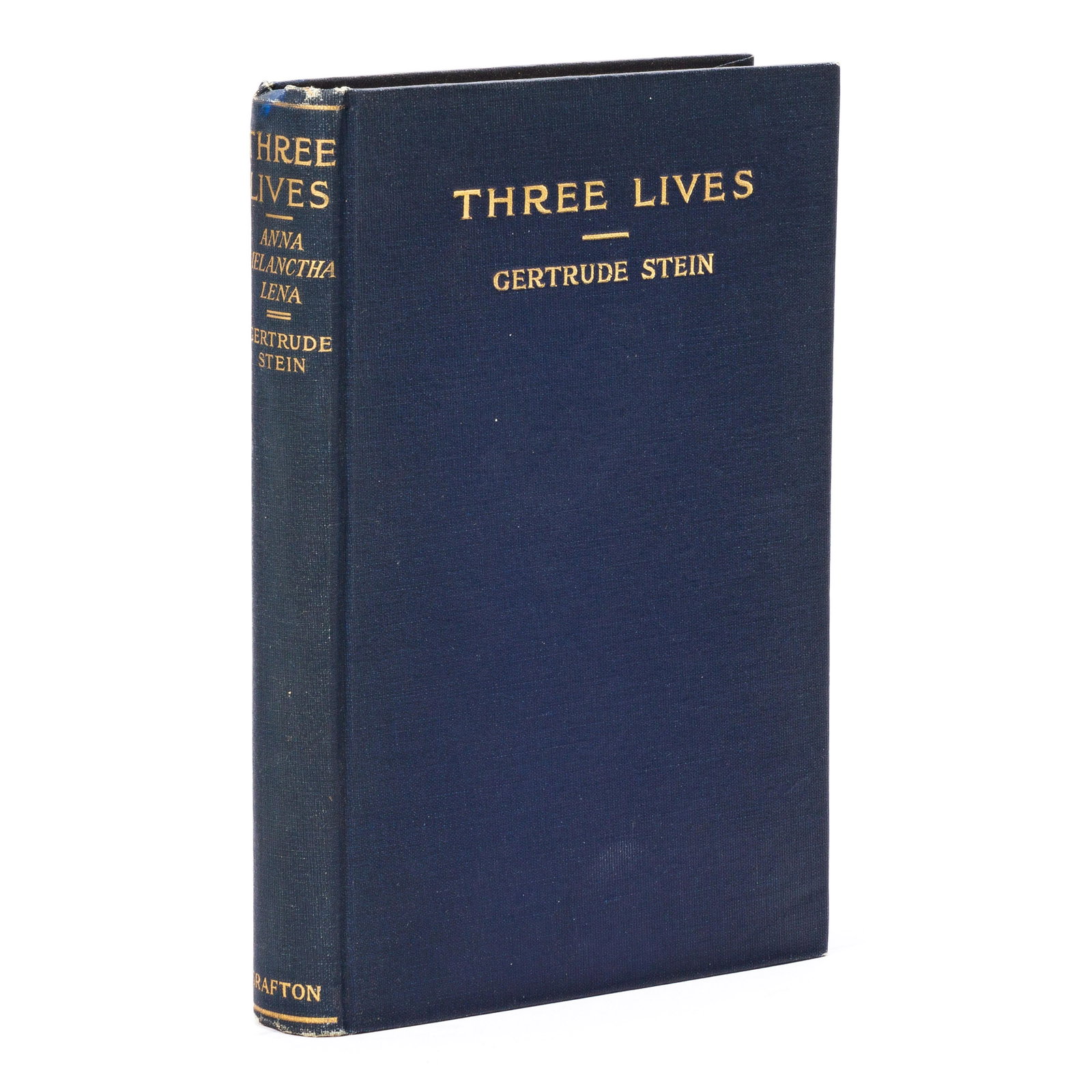Stein, Gertrude. Three Lives. Stories Of The Good Anna, Malanctha And ...