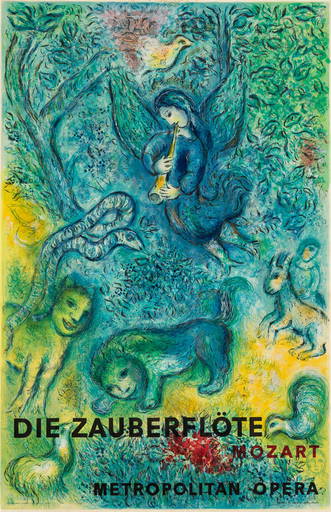 D'APRÈS MARC CHAGALL (1887-1985). [MAGIC FLUTE] / DIE ZAUBERFLÖTE ...