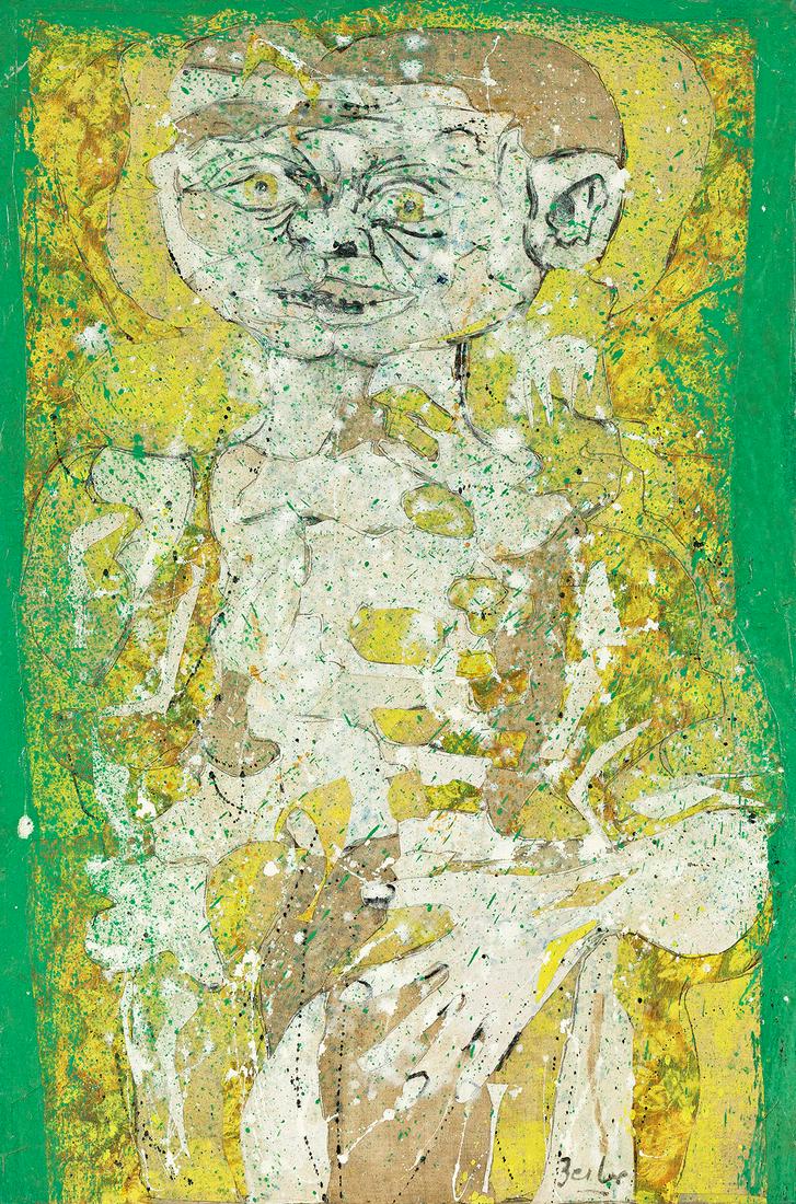 Karl Zerbe Boy From Mansos Auction