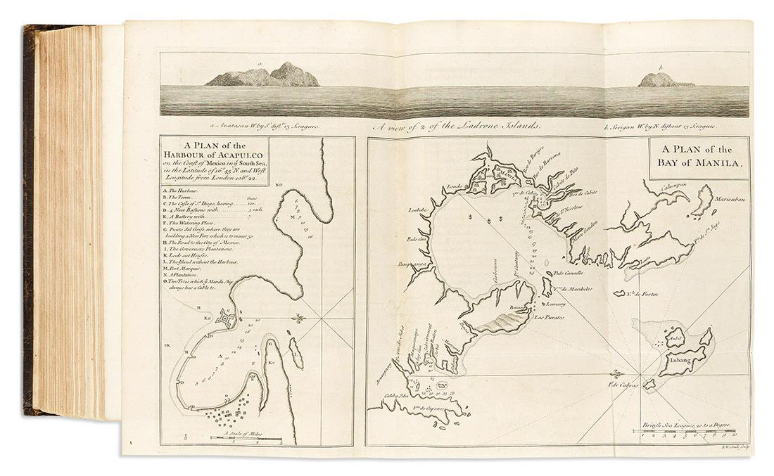 (travel -- Circumnavigation.) George Anson; Compiled By Richard Walter ...