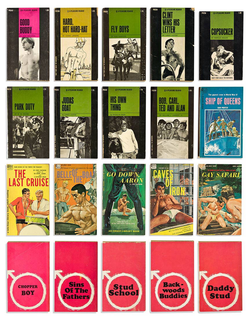 Greenleaf Classics, Publisher. Gay Erotica And Pornography: Twenty Pulp ...