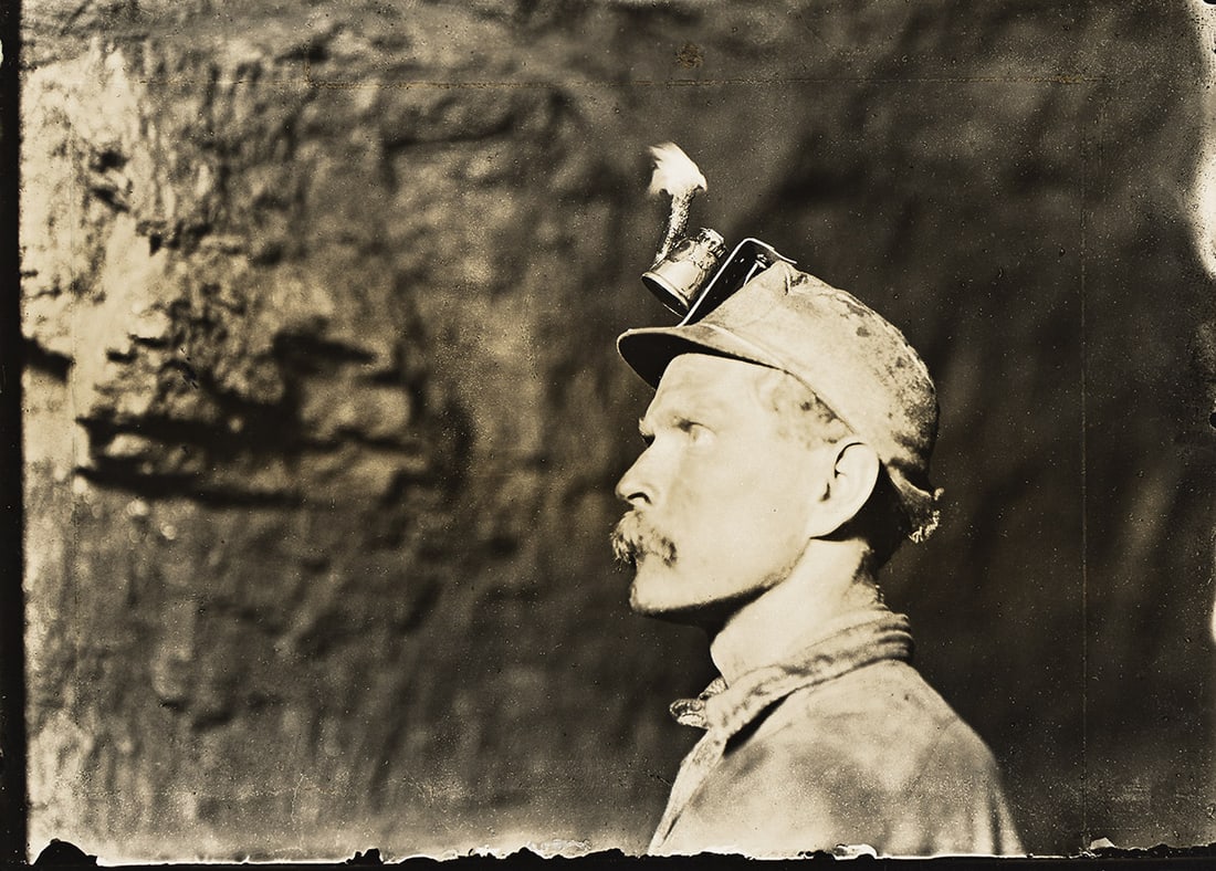 Lewis W. Hine (1874-1940) Follow The Gleam (welsh Miner In Pennsylvania ...