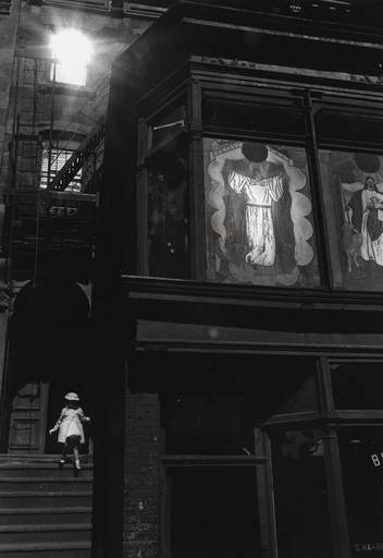 Herbert E. Randall (1936 ) Girl In Alley.