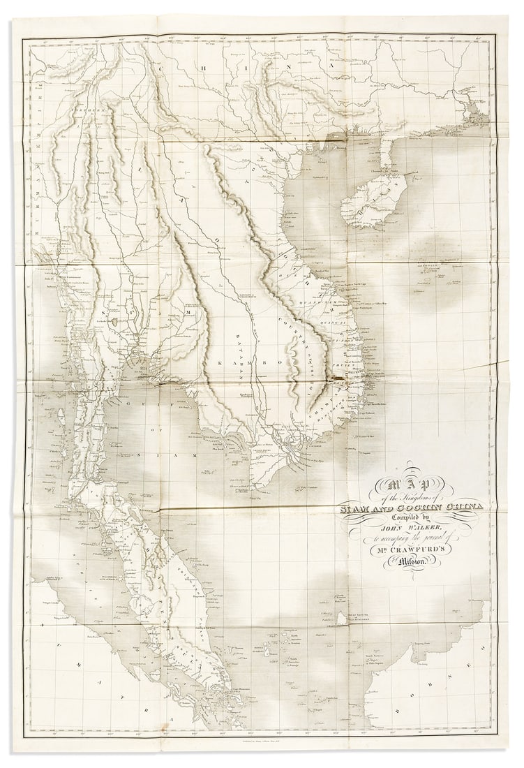 (indochina.) John Crawfurd. Journal Of An Embassy From The Governor ...
