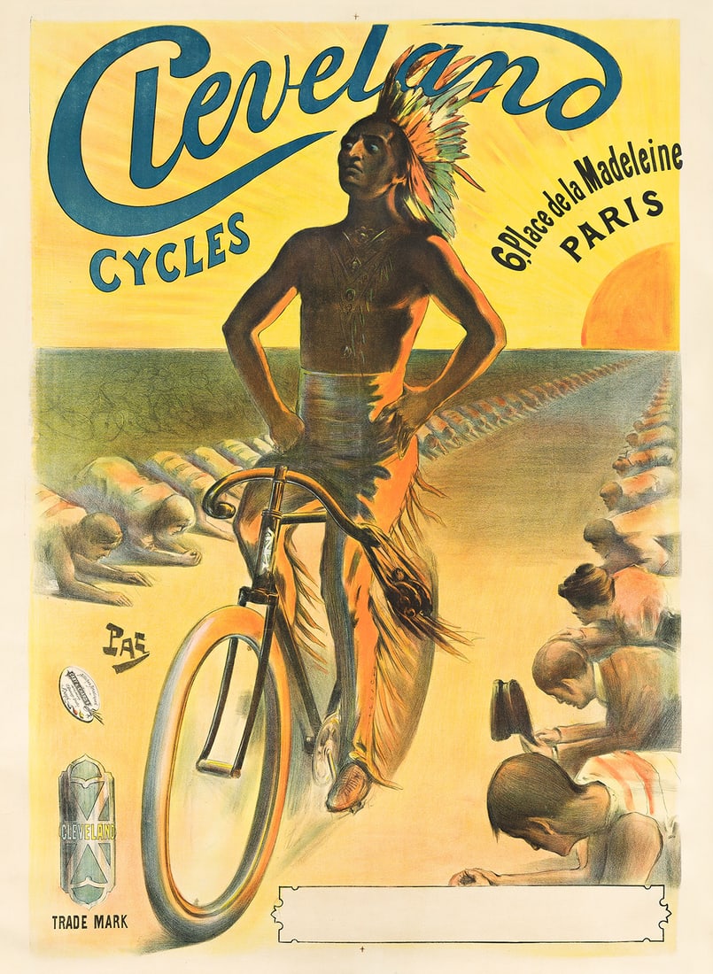 Pal (jean De Paléologue, 1860-1942) Cleveland Cycles. 1898. Auction