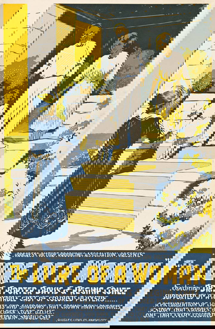 (entertainment--film.) The Lure Of A Woman, Featuring . . . A Notable ...