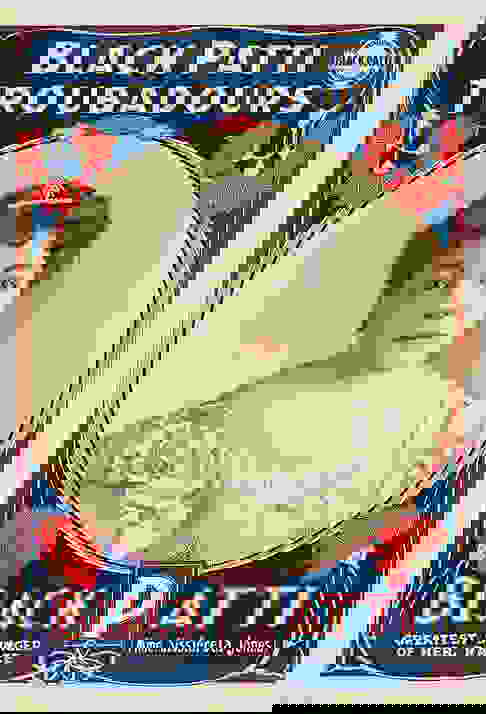 (entertainment--music.) The Greater Black Patti Troubadours. Black ...