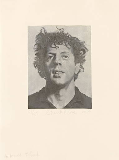 Chuck Close Phil (spiral).