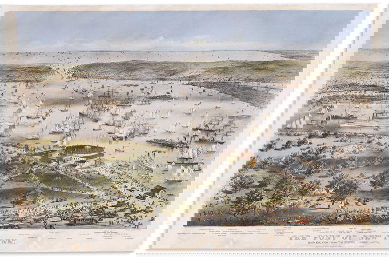 (new York City.) Currier & Ives; With Charles Parsons And Lyman Atwater ...