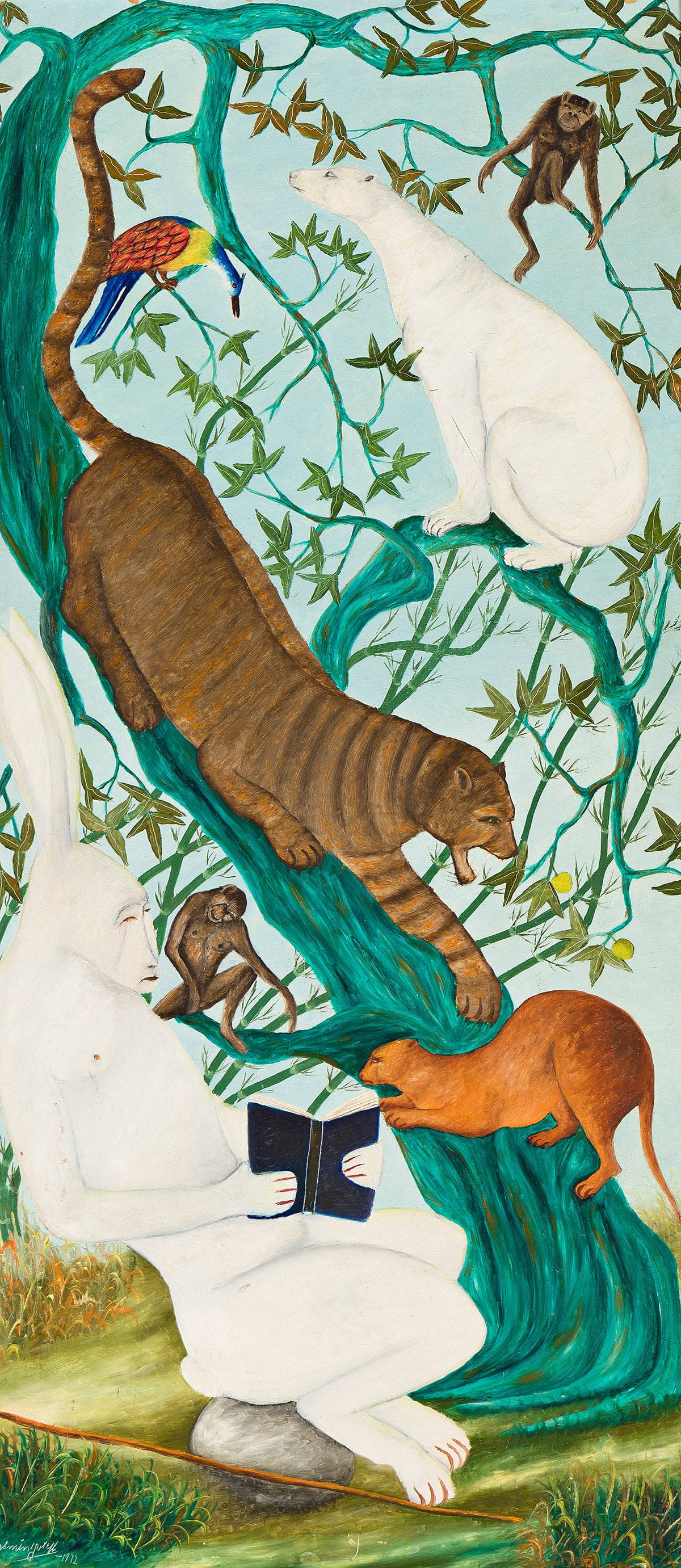 Jasmin Joseph (1925-2005, Haitian) Untitled. Auction