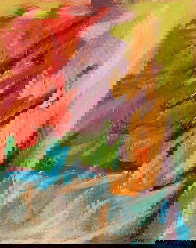 Claude Clark (1915 2001, American) Force.