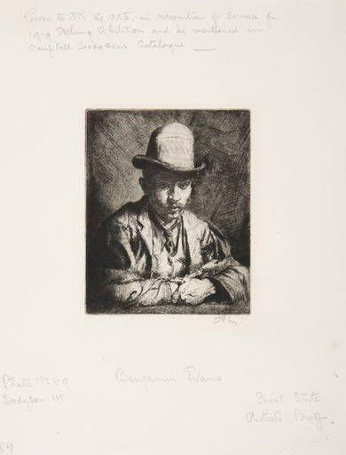 Augustus John Three Etchings