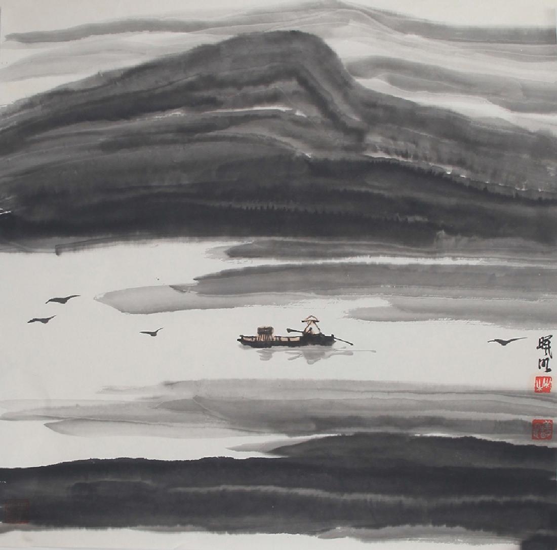 Richard (Lin Show Yu) Lin 1963 painting "12.12.63"