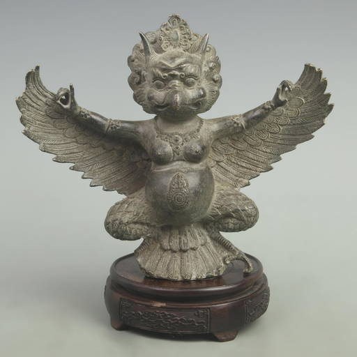 TIBETAN BUDDHISM GARUDA GARUDA FIGURE (#0211) on Sep 03, 2022 | William ...