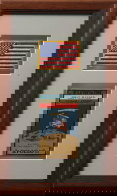 Flown Apollo 11 Us Flag Patch