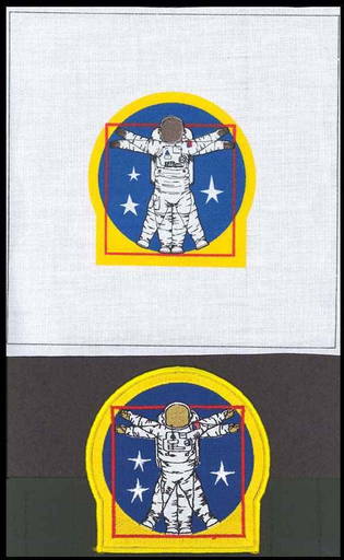 Beta Cloth Mission Patch