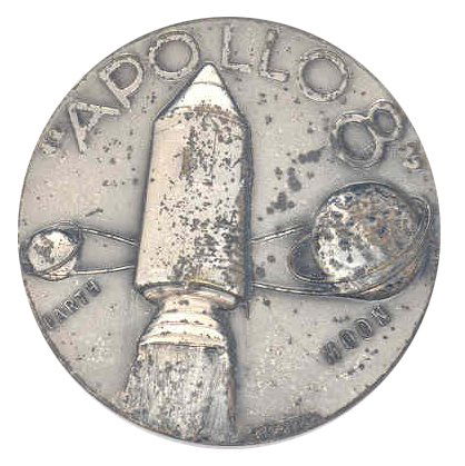 319: Apollo 8 Commemorative Medallion