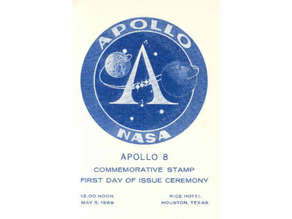 Apollo 8 Commemorative Stamp First Day Of Issue Ce