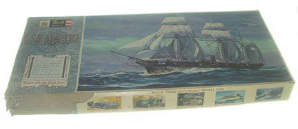 Revell 1961 Css Alabama Plastic Model Kit Manufac