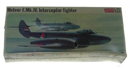 Frog 1970's Meteor F. Mk. Iv. Interceptor Fighter