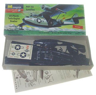 2148: Monogram 1950's PBY-5A Catalina Plastic Model Kit