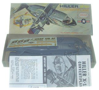 2303: Aurora 1963 Hiller X-18 Convertiplane X Plane Pla