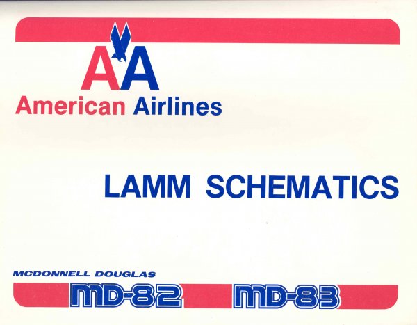 1987, Lamm Schematics Aa Md 82 And Md 83 Aircraft