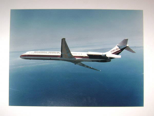 Mcdonnell Douglas Md 80 Airliner Photograph