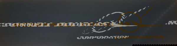 Mcdonnell Douglas Logo Poster Board Plaque