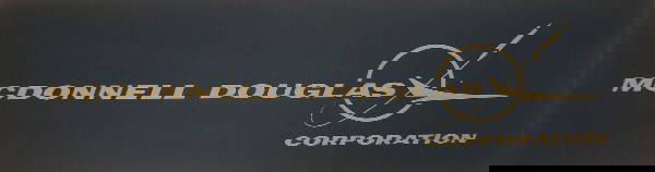 Mcdonnell Douglas Logo Poster Board Plaque