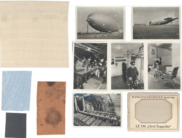 Original Fabric From The Lz 130 Graf Zeppelin Ii