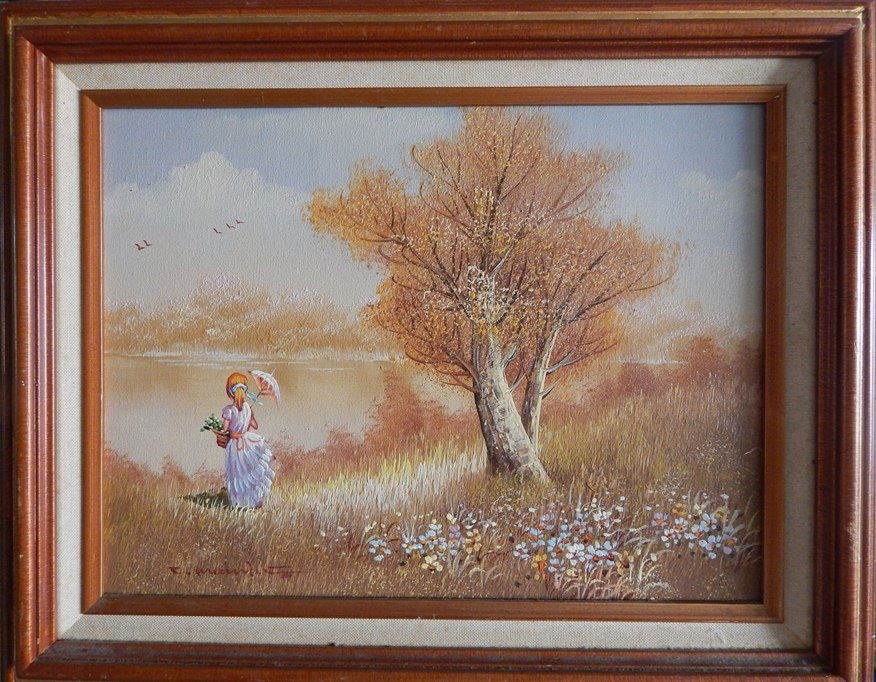 SIGNED "C.MANNING" OIL ON CANVAS SCENERY PAINTING - Feb 16, 2014 ...