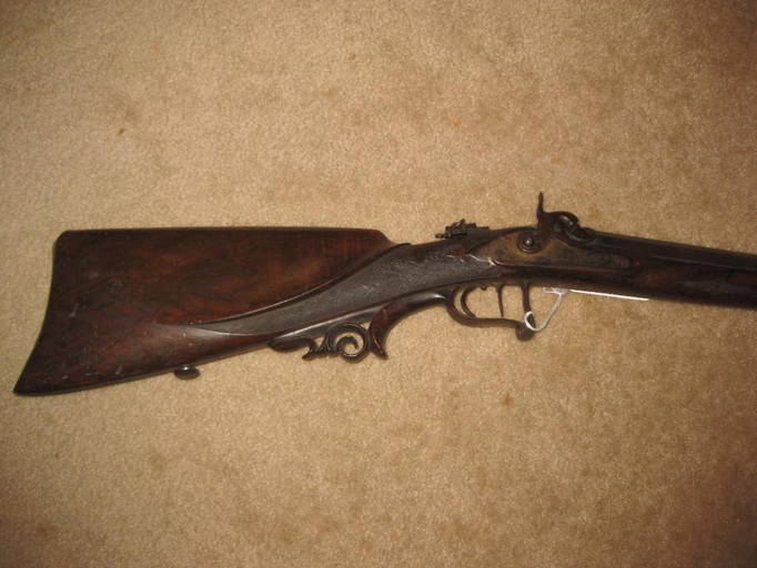 Antique German Rifle 19th Century