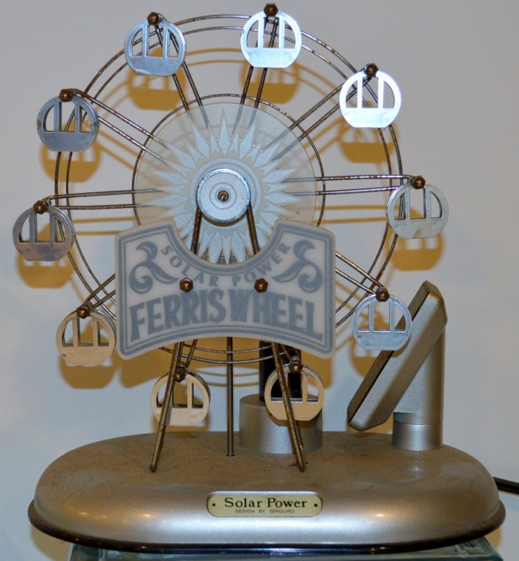 Solar Power Ferris Wheel By Ishiguro