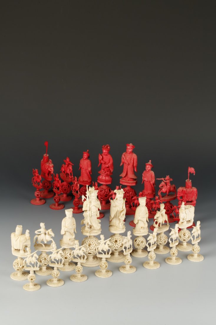 A CHINESE IVORY CHESS SET of large proportions, one - Nov 15, 2013 ...