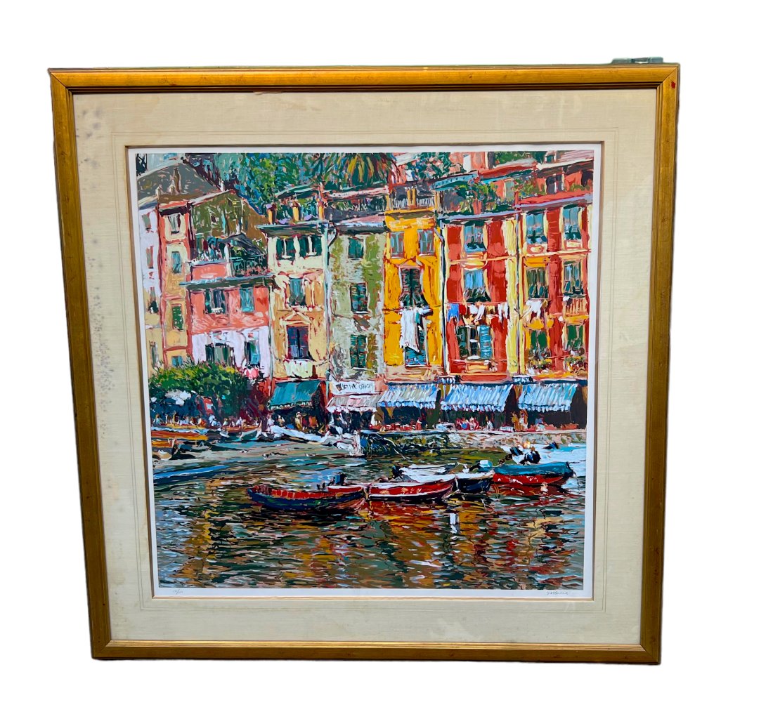 Marco Sassone Serigraph On Paper