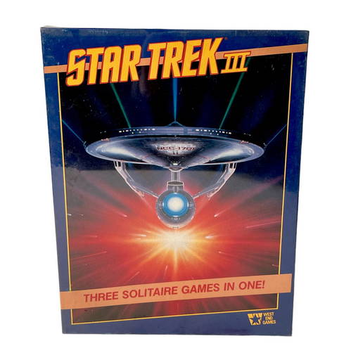 Trek III, Three Solitaire Board Games In One, 1985 West End Games - Nov ...