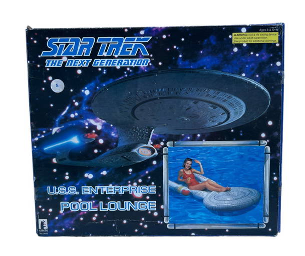 Star Trek Next Generation Intex U.S.S Enterprise Pool Lounge Float New ...