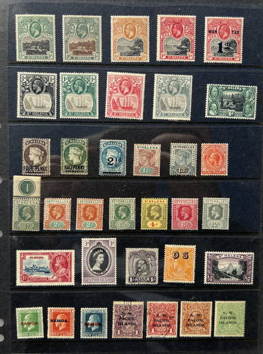 SET OF GREAT BRITAIN COLONIAL POSTAGE STAMPS (#0076) on Jan 27, 2023 ...