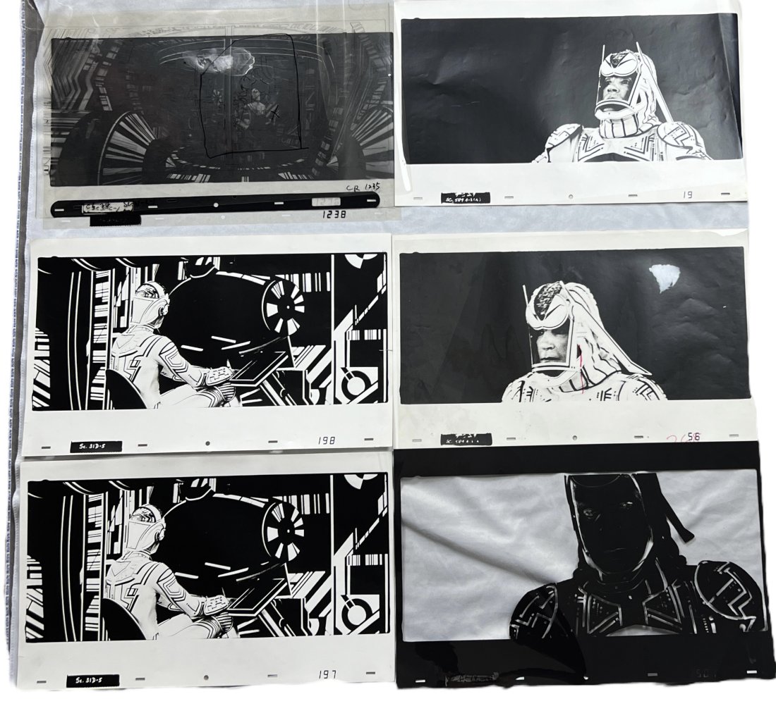 ORIGINAL RARE MOVIE CEL DISNEYS TRON 1982 ANIMATION TRANSPARENCY ...