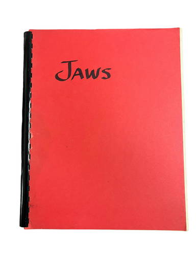 Jaws 1975 Universal Movie Film Script 1st Jaws Dated Feb 11 1974