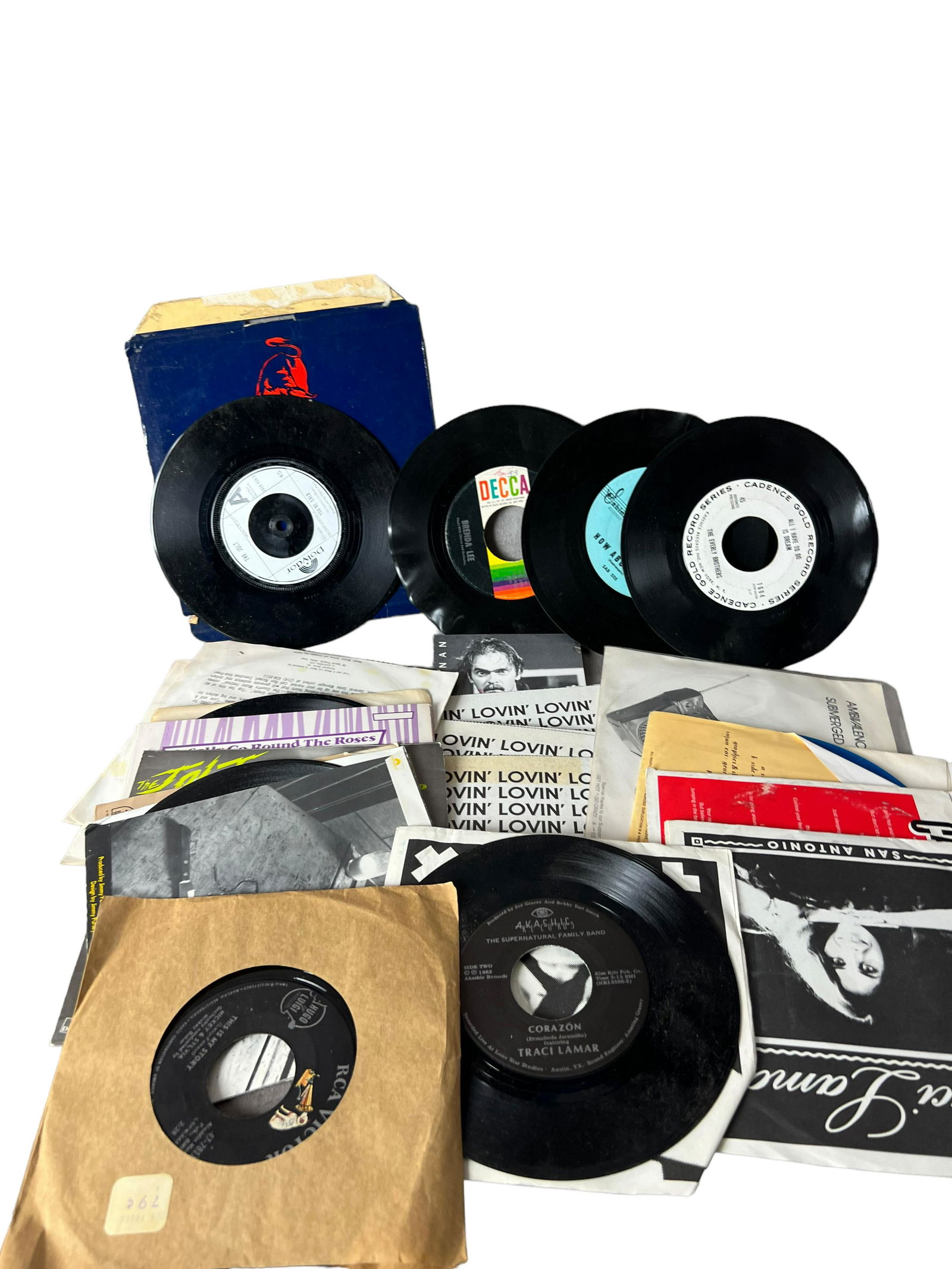 Vintage Vinyl Record Collection Lot Auction