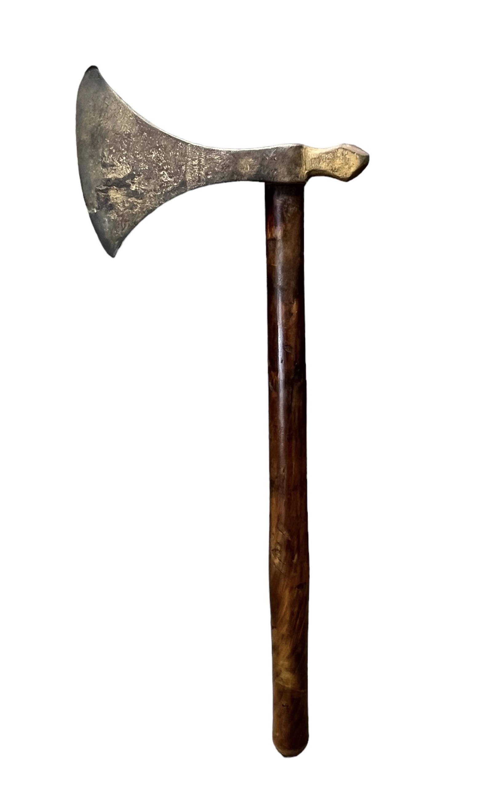 Antique Native American Indian War Club Axe Tomahawk Auction